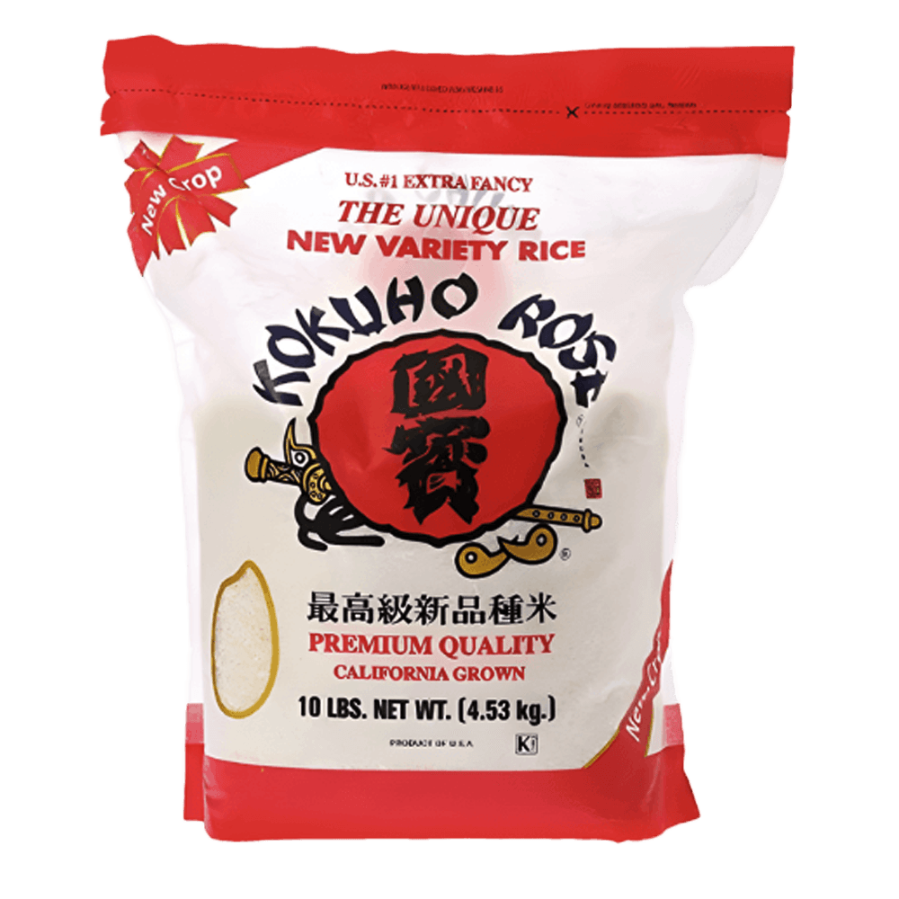 Rice Kokuho Rose 10lb - H Mart