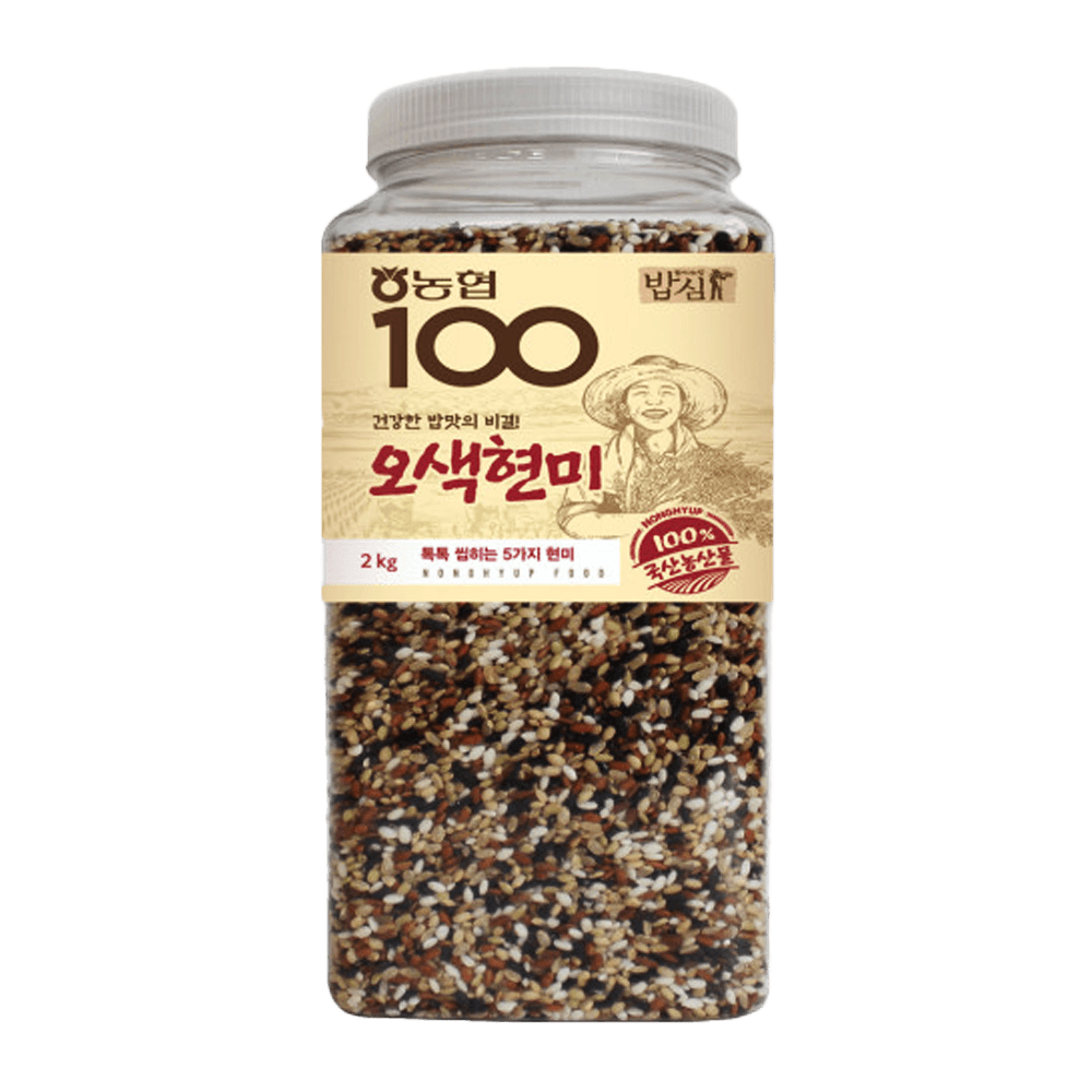 Buy NH Brown Rice with 5 Grains 4.41lb (2kg) | HMart - H Mart