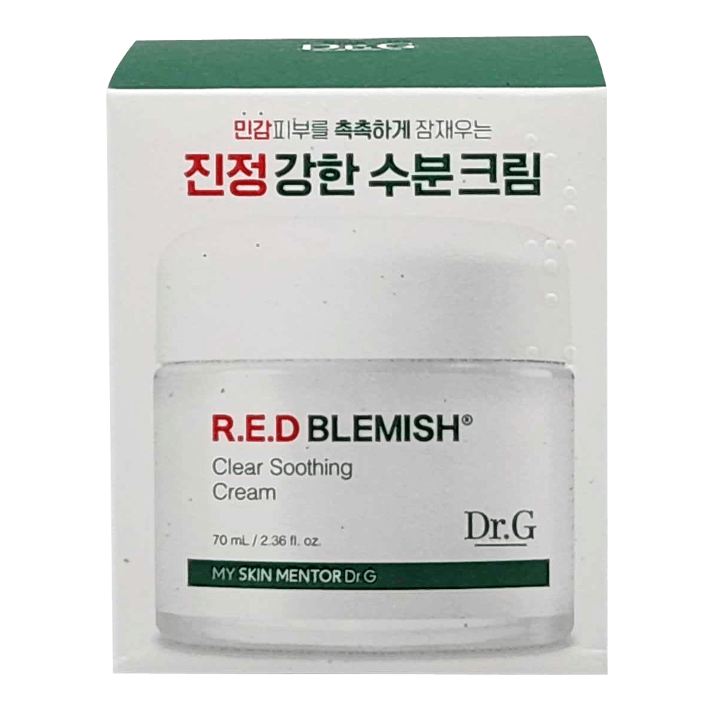 Buy Doctor.G Red Blemish Clear Soothing Cream 70ml (2023) | HMart - H Mart