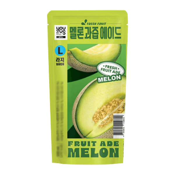 MELON FRUIT ADE 11.49 FL OZ (340ML) 8pk - H Mart