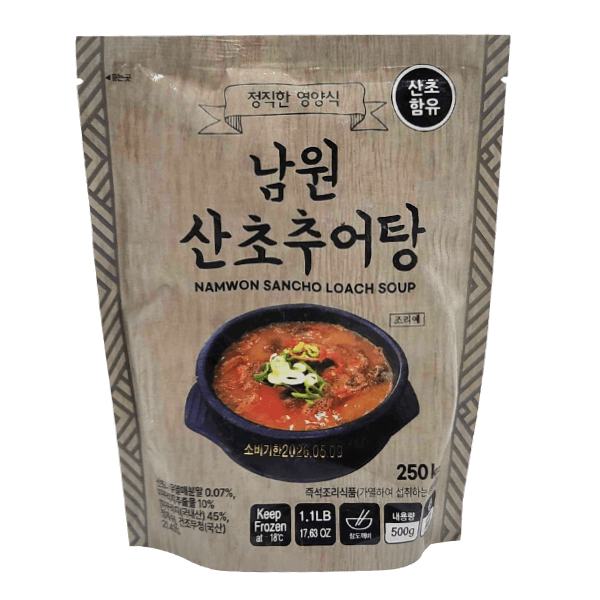 COOKED SEASONED LOACH SOUP 17.64OZ(500G) - H Mart