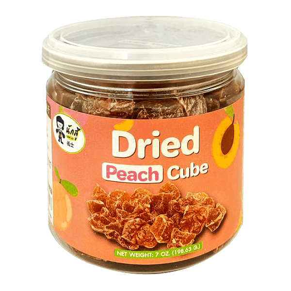 Dried Peach Cube 7oz - H Mart
