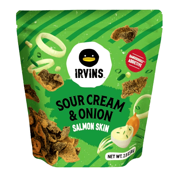 Salmon Skin (Sour Cream Onion) 2.8 Oz (80g) - H Mart