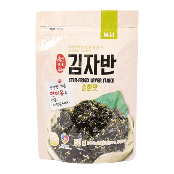 JN CHUNJIHAE STIR-FRIED LAVER FLAKE 1.76 OZ (50G) - H Mart