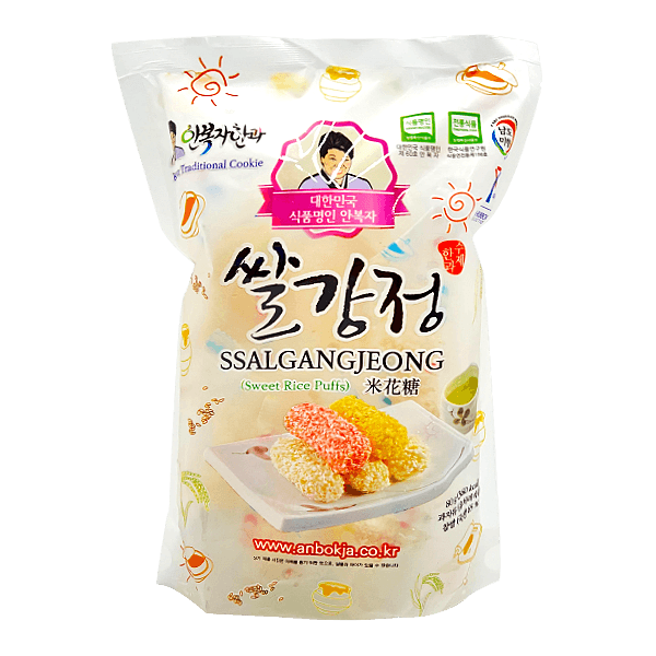 AHNBOKJA SWEET RICE PUFFS 2.82OZ(80G) - H Mart