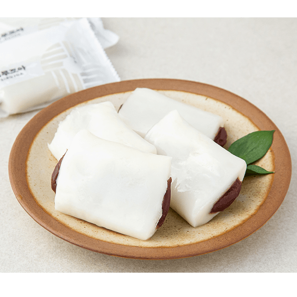Jeolpyeon Korean Traditional Rice Cake With Red Bean Paste 12.7 Oz ...
