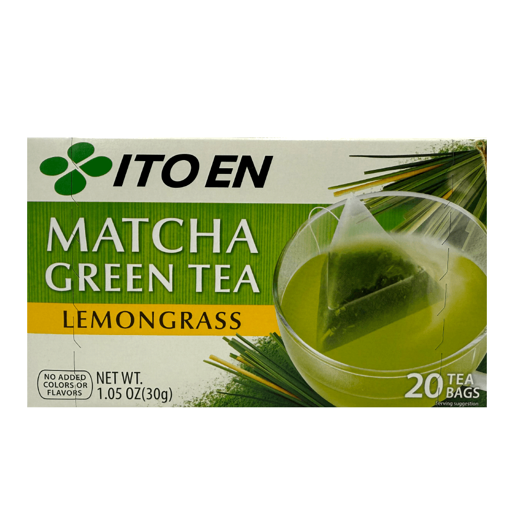 Buy Ito En Matcha Tea Bag Green Tea Lemongrass (20pc) 1.08 oz | HMart ...