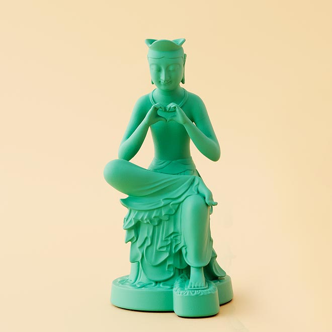 [SMART DIRECT] Pensive Bodhisattva Figure Limited Editon (Green) - H Mart